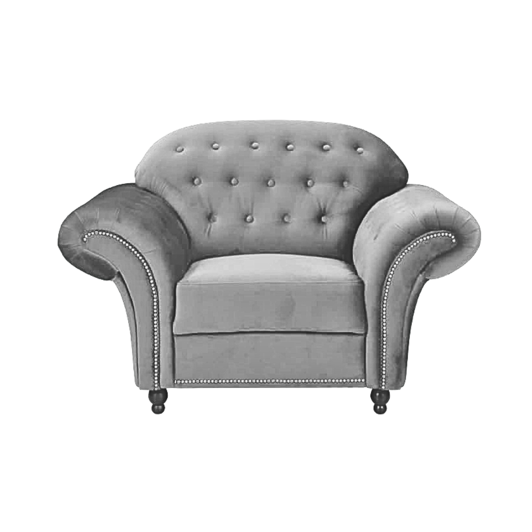 Alexandra Armchair Silver