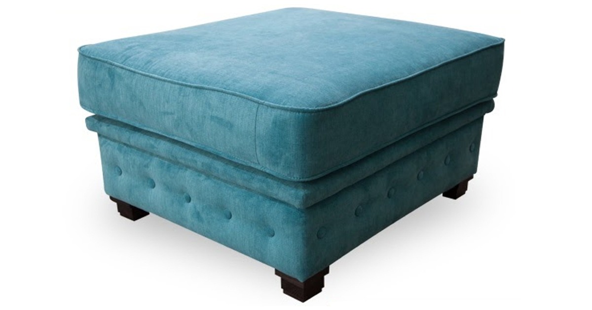 Chesterfield Blue 2 Seater Sofa