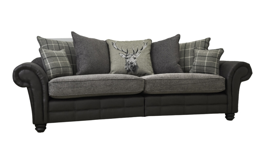 Montana 2 Seater Sultan Grey scatter back