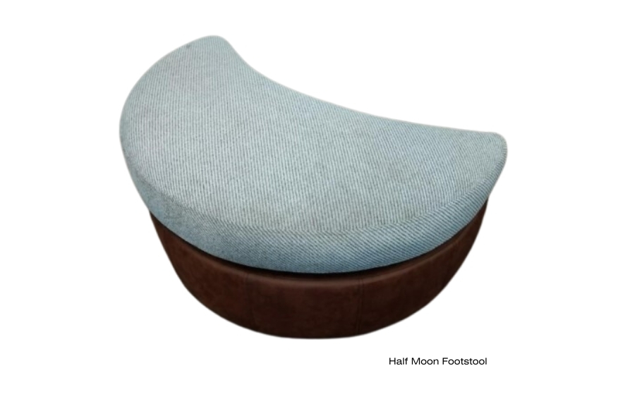 Montana Half Moon Footstool